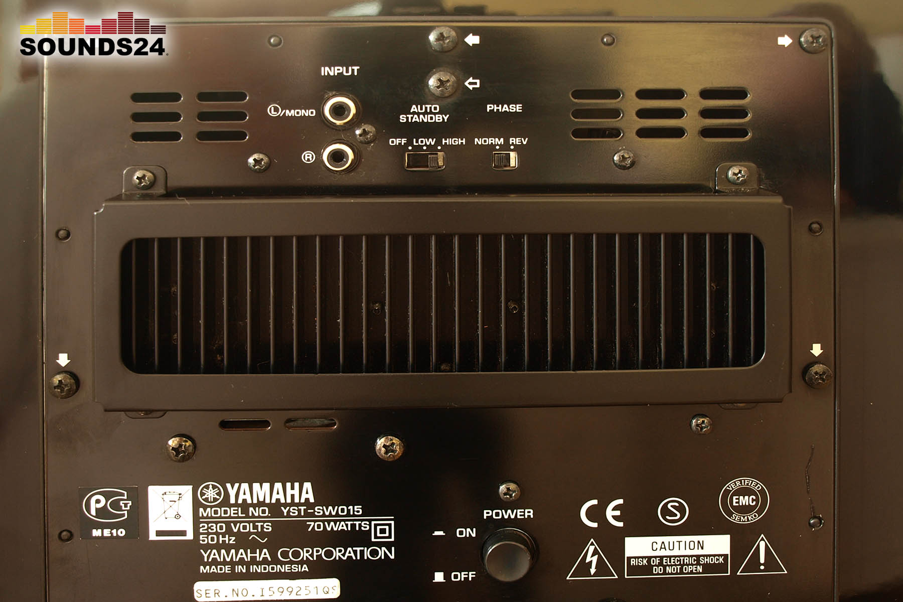 Yamaha YST-SW015 Subwoofer im Test | Sounds24.com - Aktuelle Tests zu ...